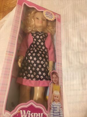 2013 UNEEDA WISPY WALKER 27" WALKING DOLL - BLOND HAIR, BLUE EYES | eBay