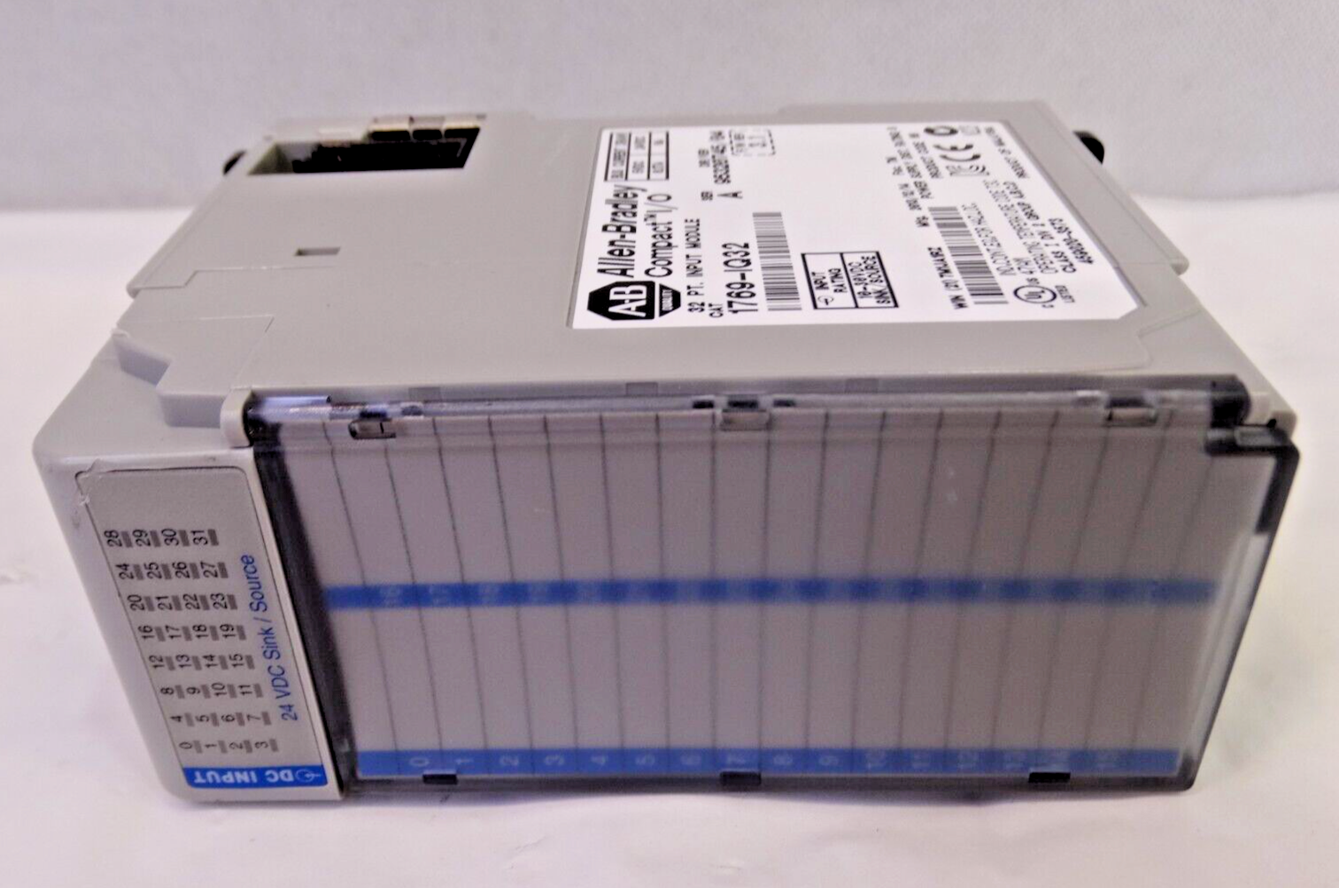 ALLEN-BRADLEY 32 Pt. Input Module 1769-IQ32 Ser. A, For PARTS/ REPAIR ...