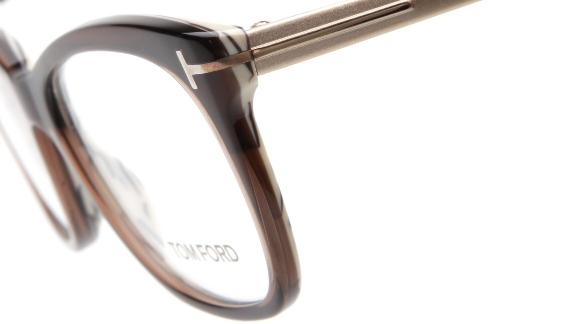 NEW TOM FORD TF5353 050 Brown Eyeglasses Frame 52-15-140mm B36mm Italy ...