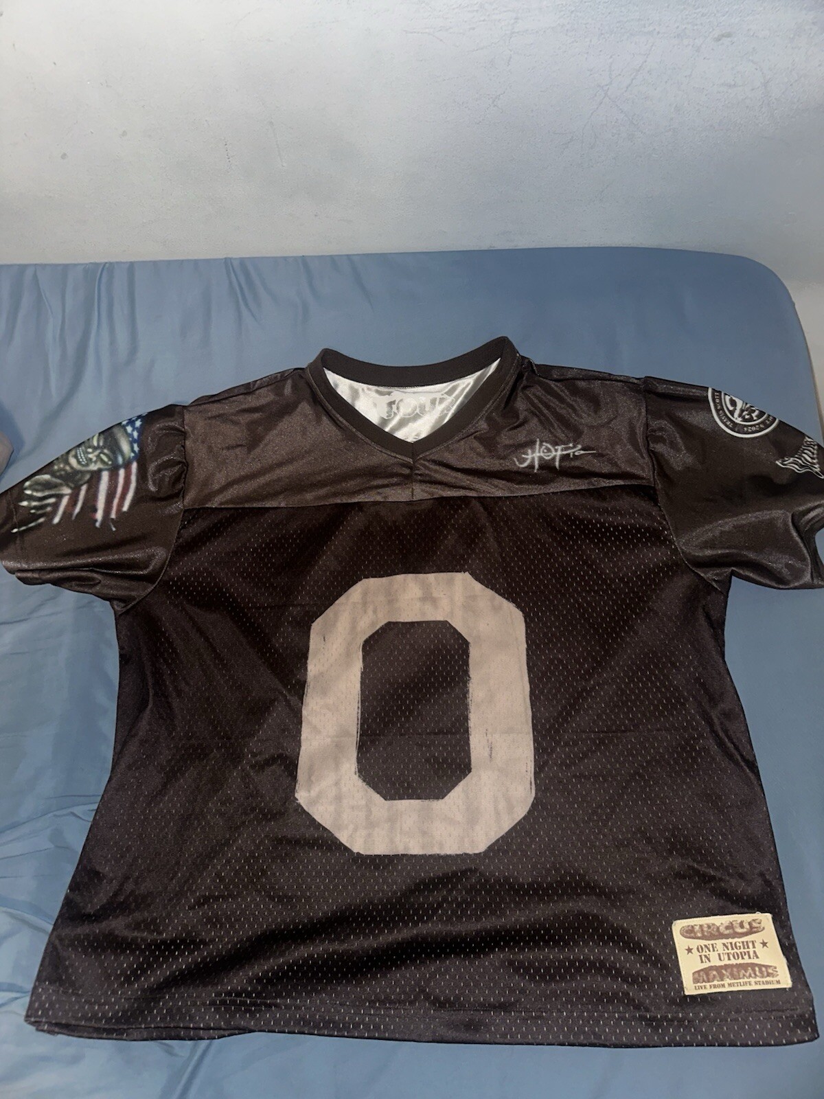 Travis Scott Utopia MetLife Jersey Size Large | eBay