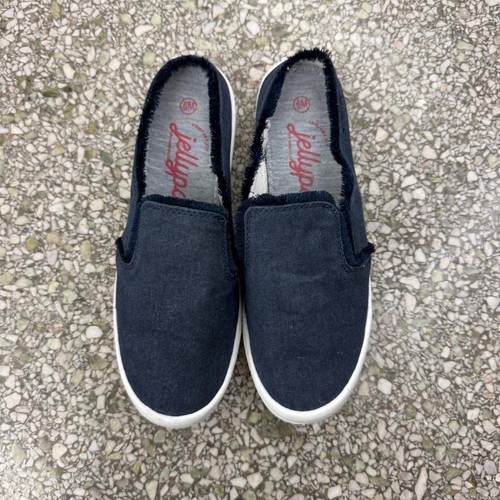 Jellypop Wise Mule Sneakers Womens Size 6M Navy/White Canvas Slip On ...