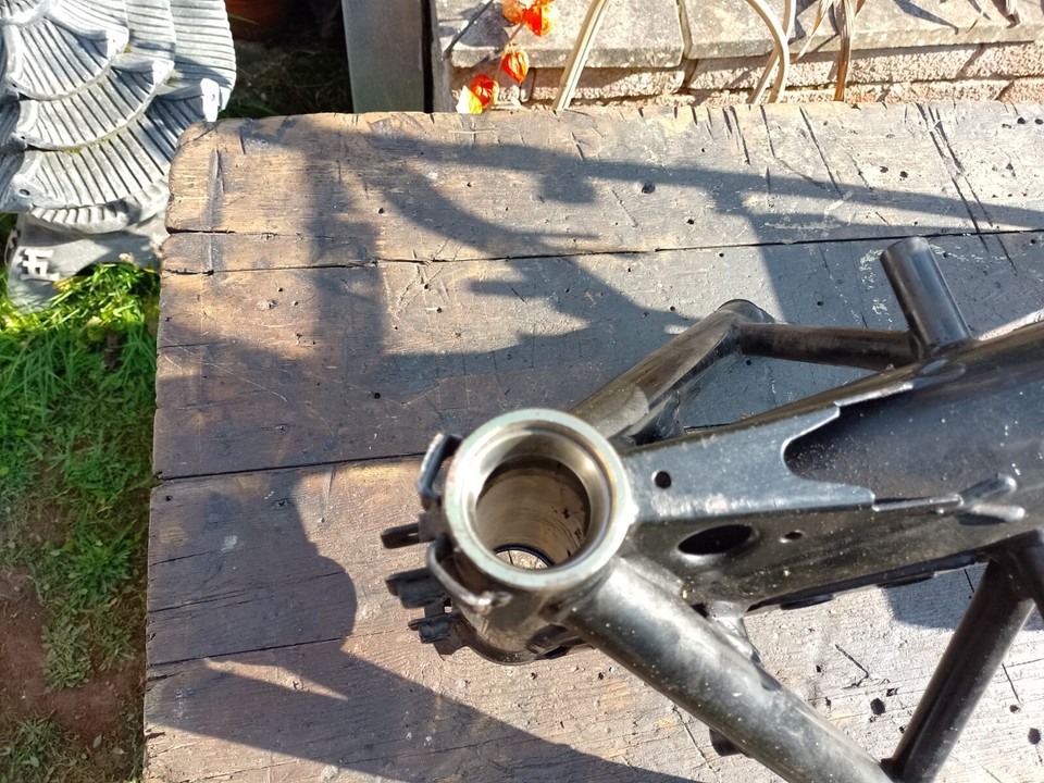 Triumph motorcycle frame with V5 | eBay UK