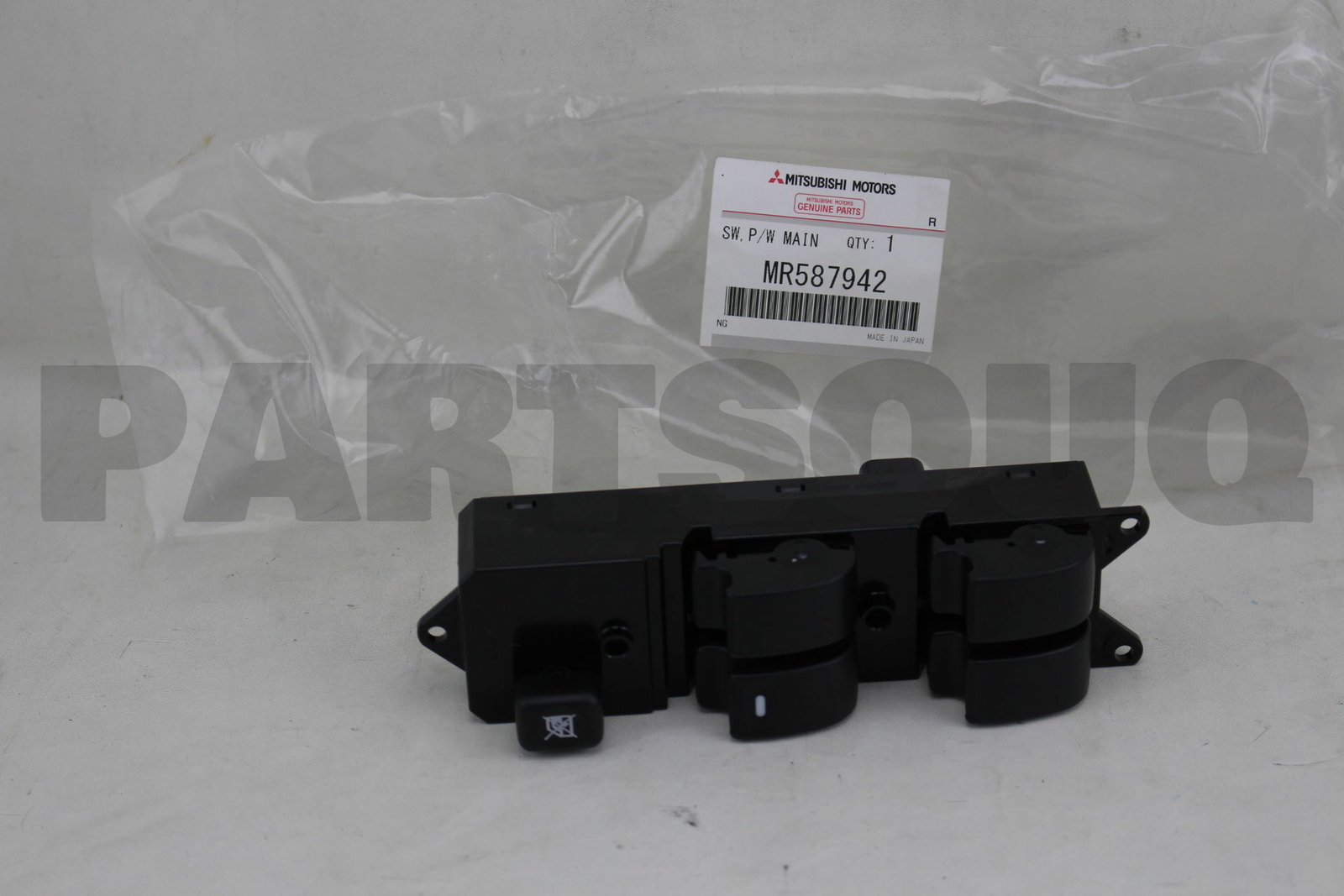MR587942 Genuine Mitsubishi SWITCH AS,F/DR PWR WINDOW | eBay