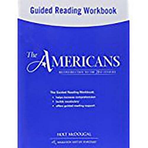 The Americans: Guided Reading Workbook Reconstruction to the 21st ...