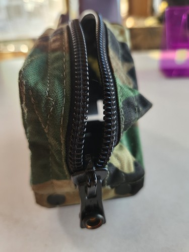 SAW 100rd Ammo Pouch woodland Camo Nut Sack Soft Military Pouch ARMY ...