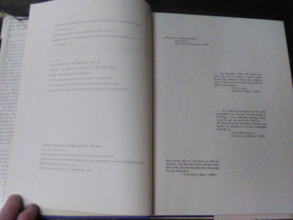 THE ETERNAL PRESENT, THE BEGINNING OF ART S ,GIEDION 1962 HARD COVER | eBay