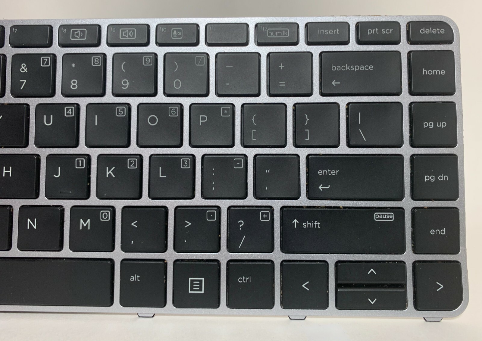 HP Elitebook Folio 1040 G3 Backlit KEYBOARD KEYCAPS KEYS (818252-001 ...