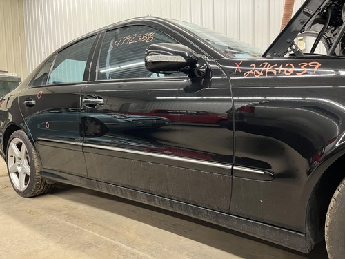 2003-2009 MERCEDES E-CLASS RIGHT PASSENGER FRONT DOOR BLACK PAINT CODE ...