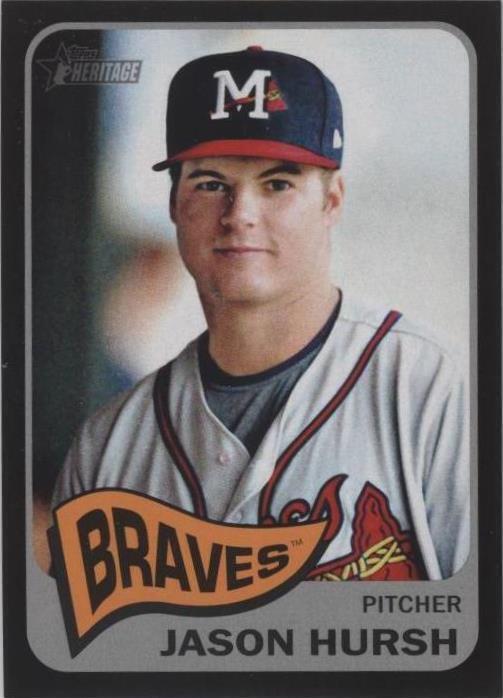 2014 Topps Heritage Minor League Edition - Jason Hursh #125 Black /105 ...