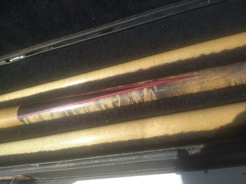 Meucci 1980's Jimmy Rempe JR-1 Cue w/2 Original "no dot"shafts & case ...