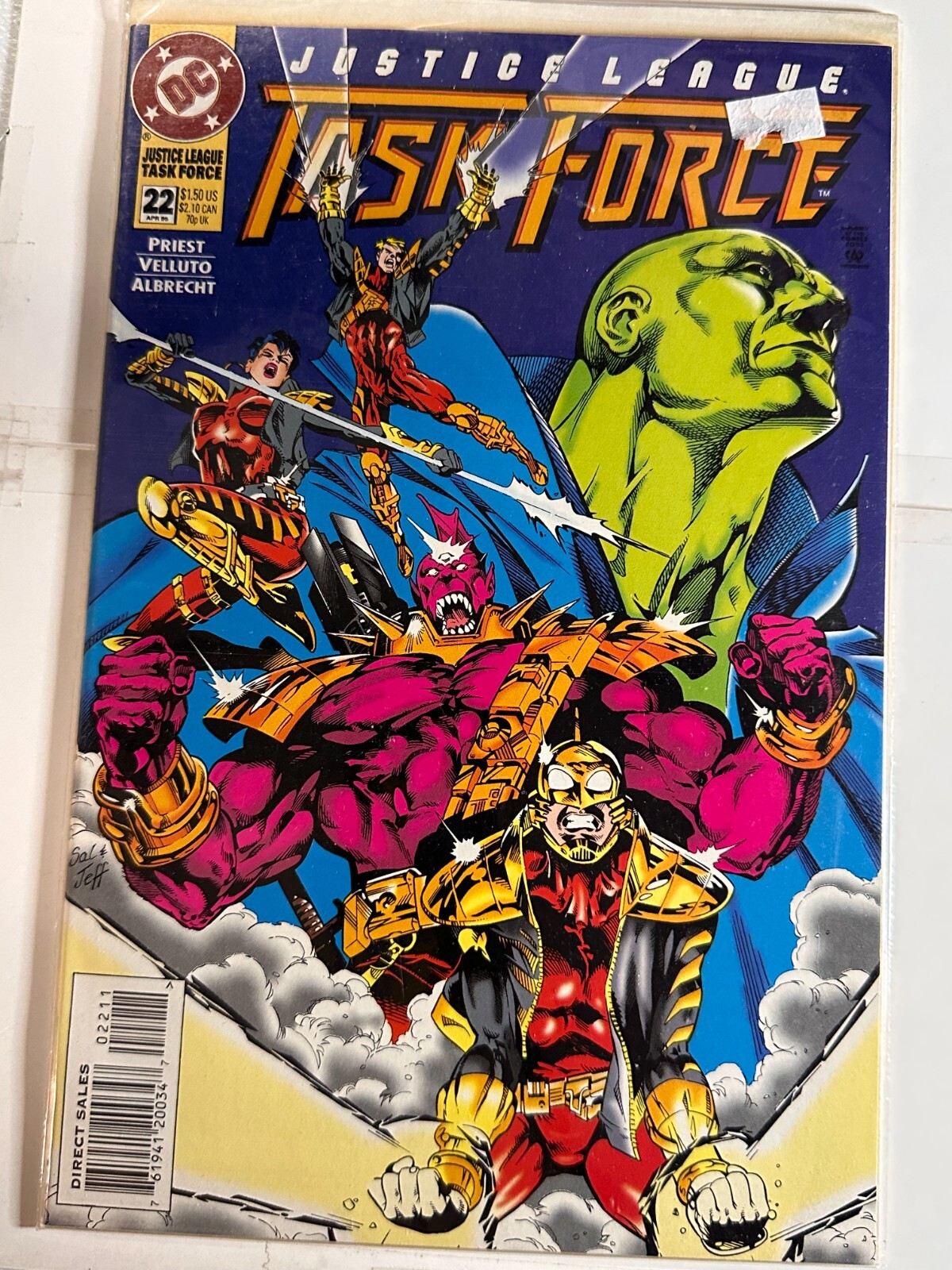 Justice League Task Force #22 DC Comics 1995 | Combined Shipping B&B | eBay
