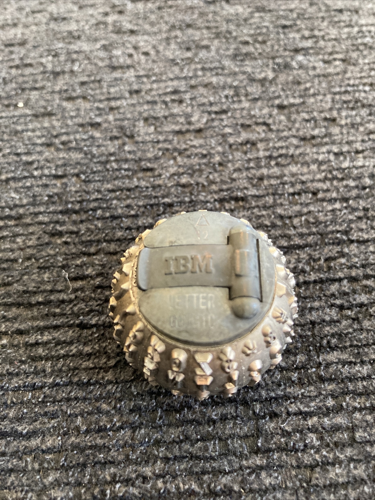 IBM Letter Gothic 12 Font Ball Selectric Typewriter Vintage | eBay