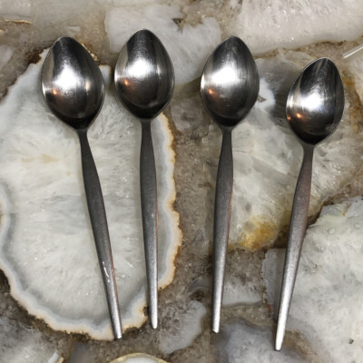 Epic Custom Stainless Flatware Japan Prince Set of 4 Place Spoons | eBay