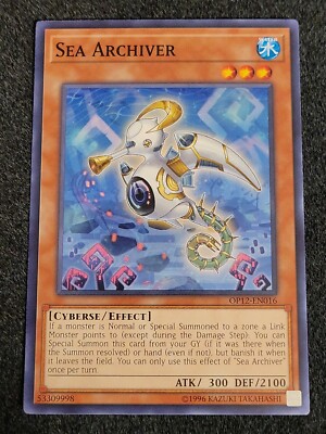 1x Sea Archiver - OP12-EN016 - Common - Unlimited Edition NM YuGiOh ...