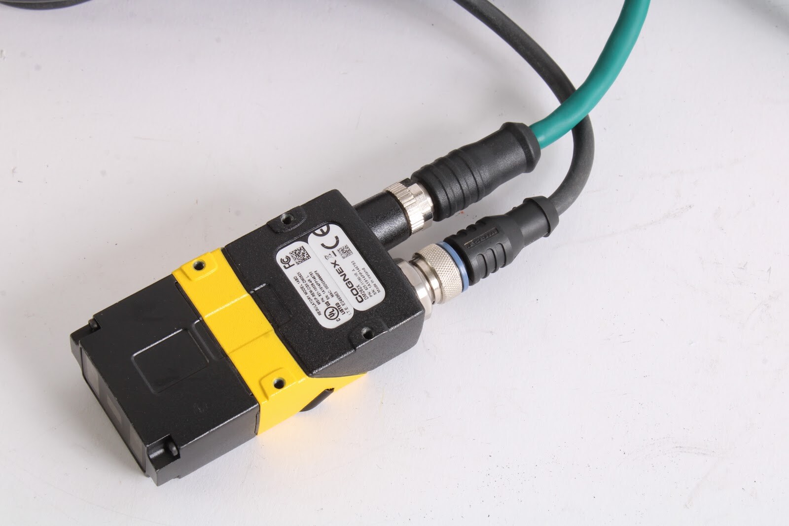 Cognex DM262X Barcode Reader 825-10233-1R E With Green and black cable ...