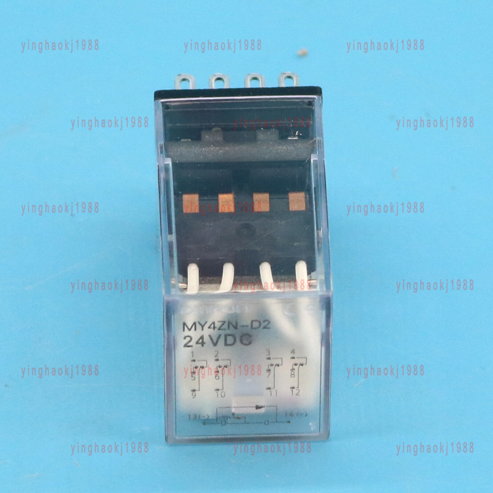 Omron My4zn-d2 24vdc 14 Pin 5 Amp Relay for sale online | eBay