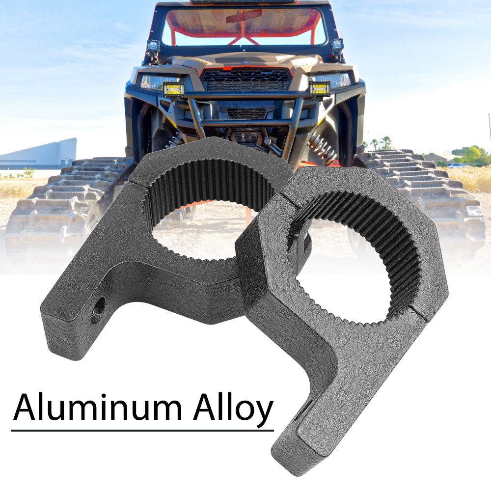 4x 2" Mounting Brackets Clamp Cage Bull Roll Bar Mount 1.5" 1.75" LED ...