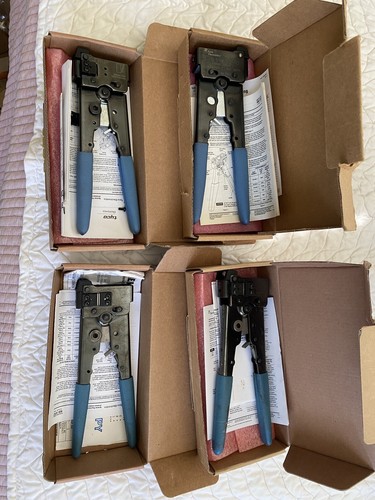 Tyco TE CONNECTIVITY AMP 2-231652-0 CRIMP TOOL MODULAR PLUGS RJ45 | eBay