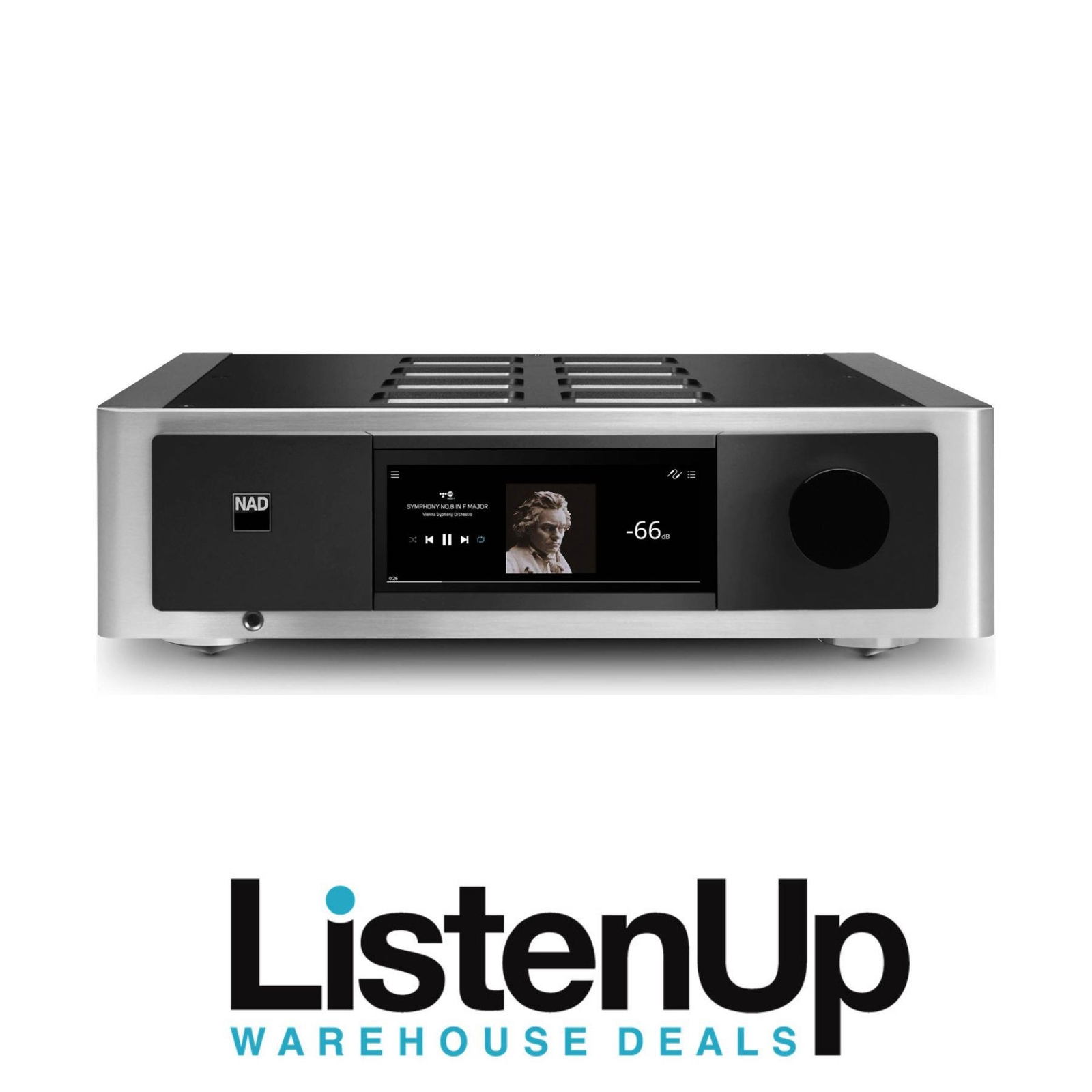 NAD M33 Master Series BluOS Streaming DAC Amplifier - 2 Tone | eBay