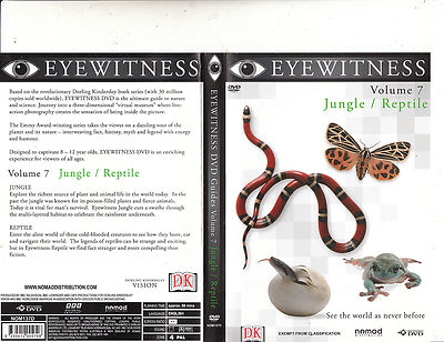 Eyewitness DVD Guides Volume 7-Jungle / Reptile-[98 Minutes]-Nature-DVD ...