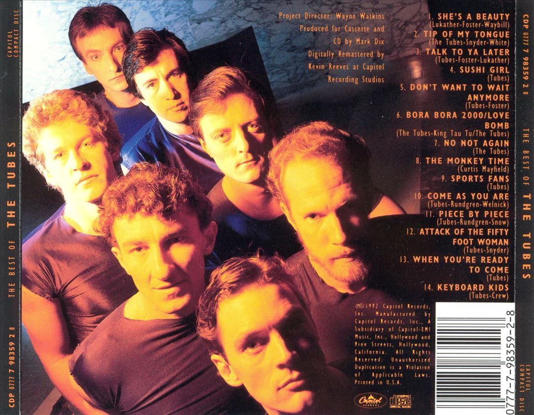 THE TUBES BEST OF THE TUBES [CAPITOL] NEW CD 77779835928 | eBay