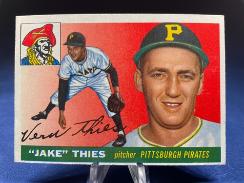 1955 Topps Baseball Card Jake Thies #12 Pittsburgh Pirates | eBay