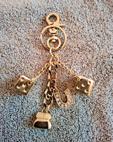 Kathy Van Zeeland Key Chain Purse Faub | eBay