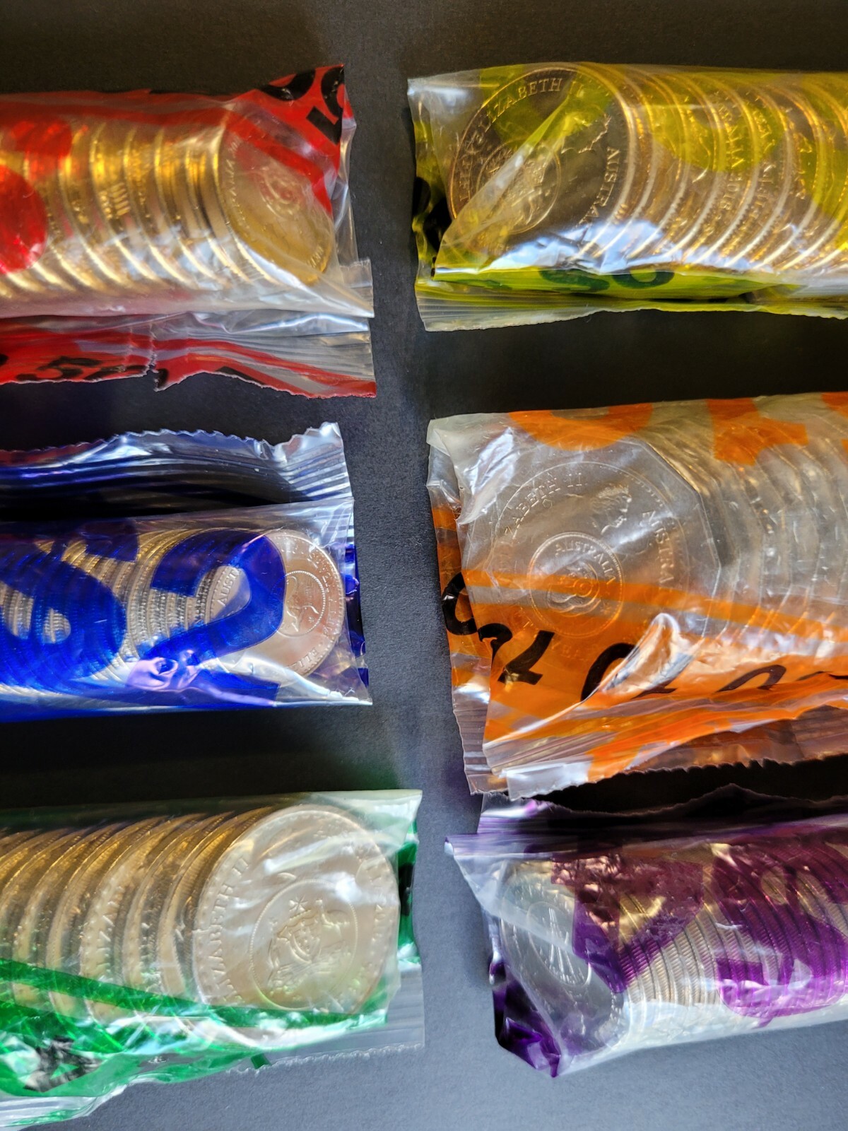 UNC 2016 CHANGEOVER COIN SET $1 $2 50c 20c 10c 5c ONE TWO DOLLAR RAM ...