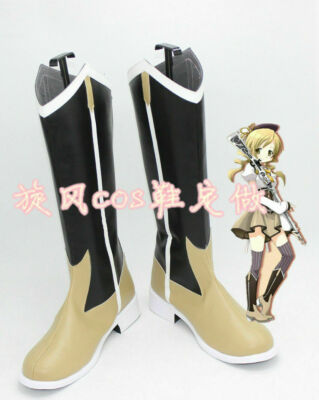 Puella Magi Madoka Magica Tomoe Mami cosplay Boots Boot Shoes Shoe | eBay