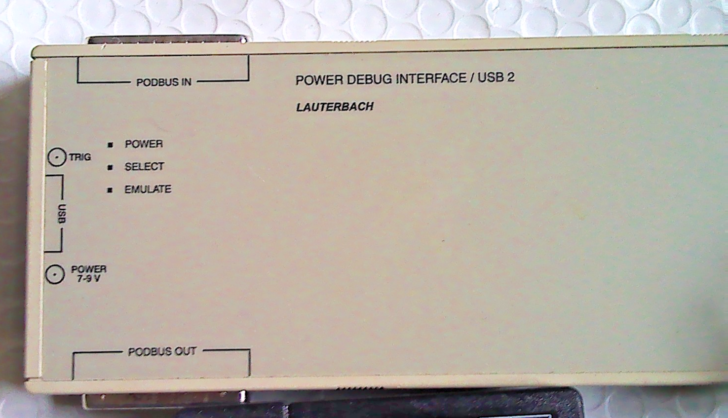 Lauterbach LA‑7708 Power Debug USB 2.0 W/ LA7843 JTAG CORTEX-A/R W ...