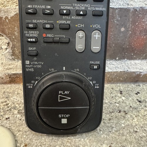 Sony RMT-V130E VCR VHS VTR/TV Remote Control SLV700 SLV700HF SLV701HF ...