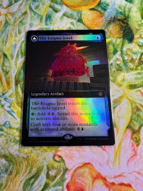 The Enigma Jewel (Extended Art Foil) MTG: LCI *Pack Fresh* | eBay
