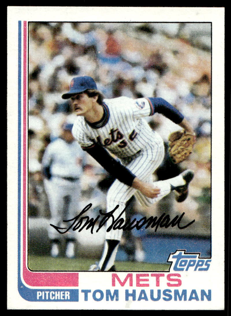 1982 Topps 524 Tom Hausman New York Mets Baseball Card | eBay