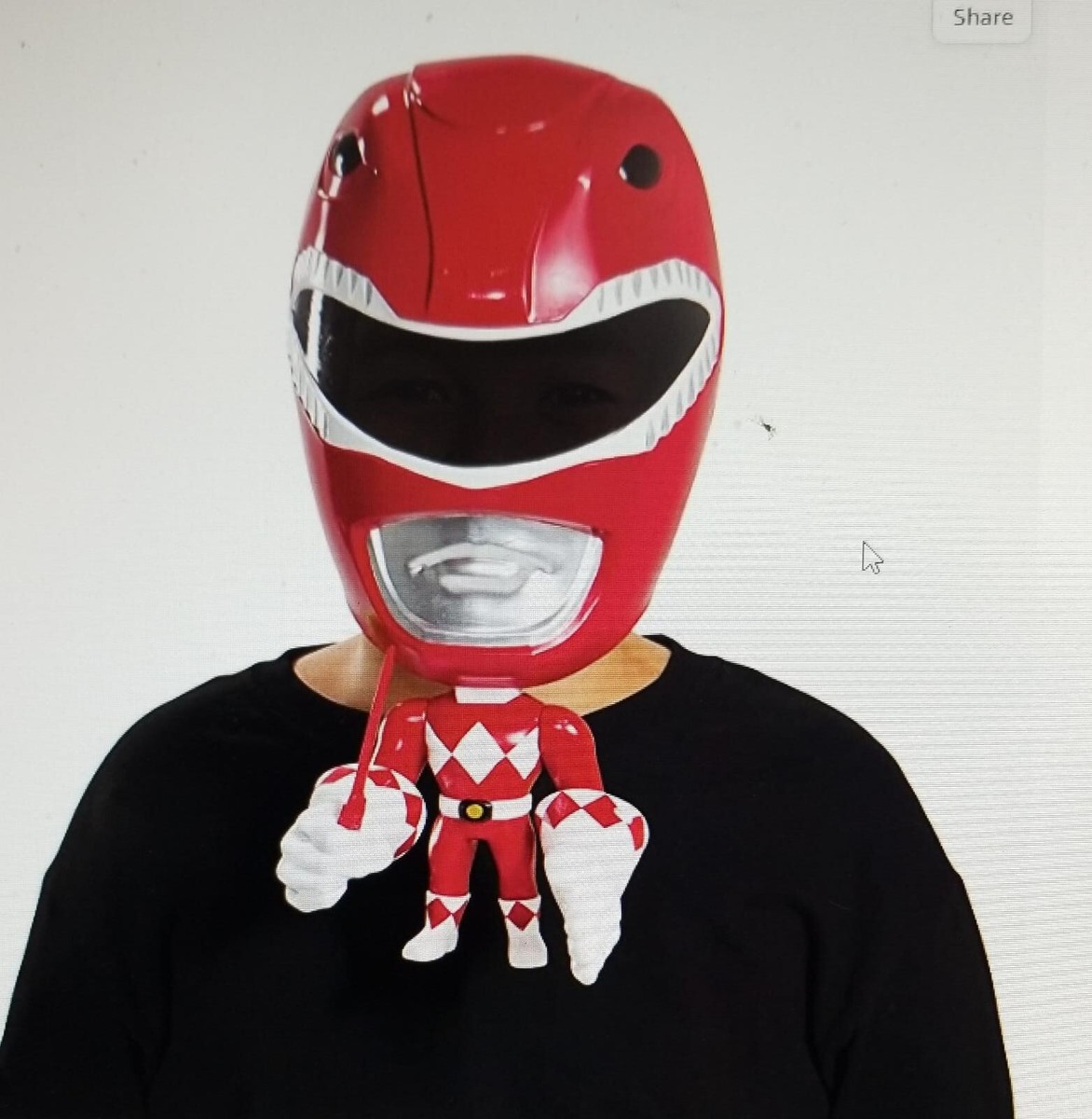 Red Power Ranger Mask