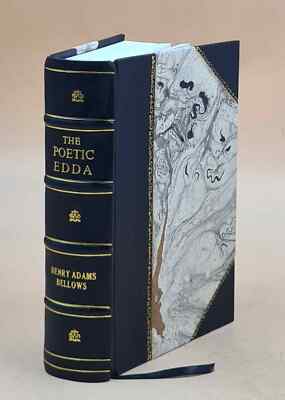 The poetic Edda 1923 [LEATHER BOUND] | eBay