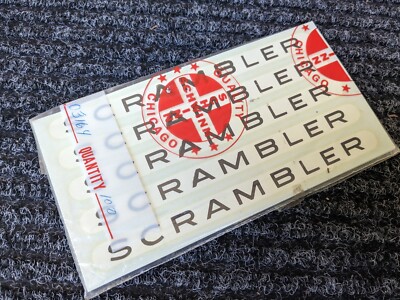 Schwinn Stingray SCRAMBLER BMX Bicycle NOS Decals Lot of 5 | eBay