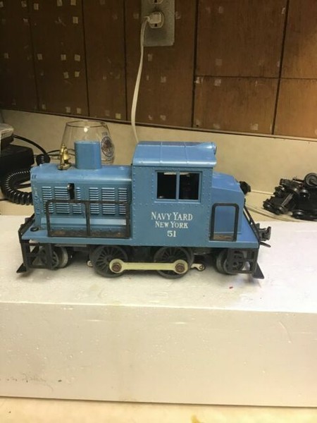 Lionel Train Postwar US United States Navy Yard Switcher Powered Engine ...