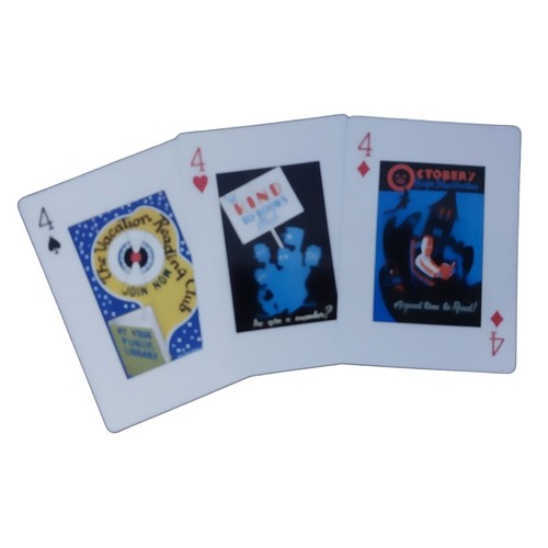 Federal Art Poster Playing Card Collage Scrapbook Junk Journal Public ...