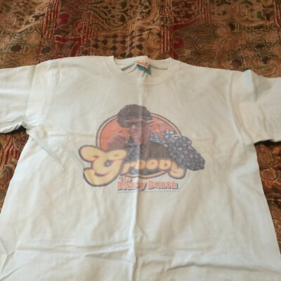 The Brady Bunch "Groovy" Greg Brady T-Shirt - Men's Medium - NEW! | eBay