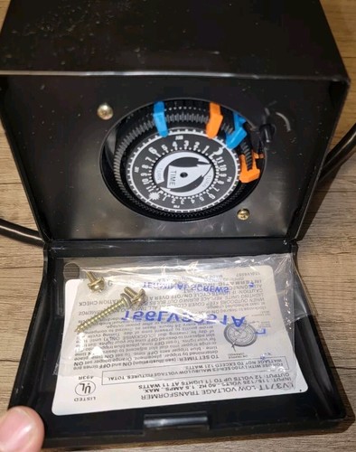 Intermatic Malibu LV371T Low Voltage 12V Landscape Transformer Timer ...