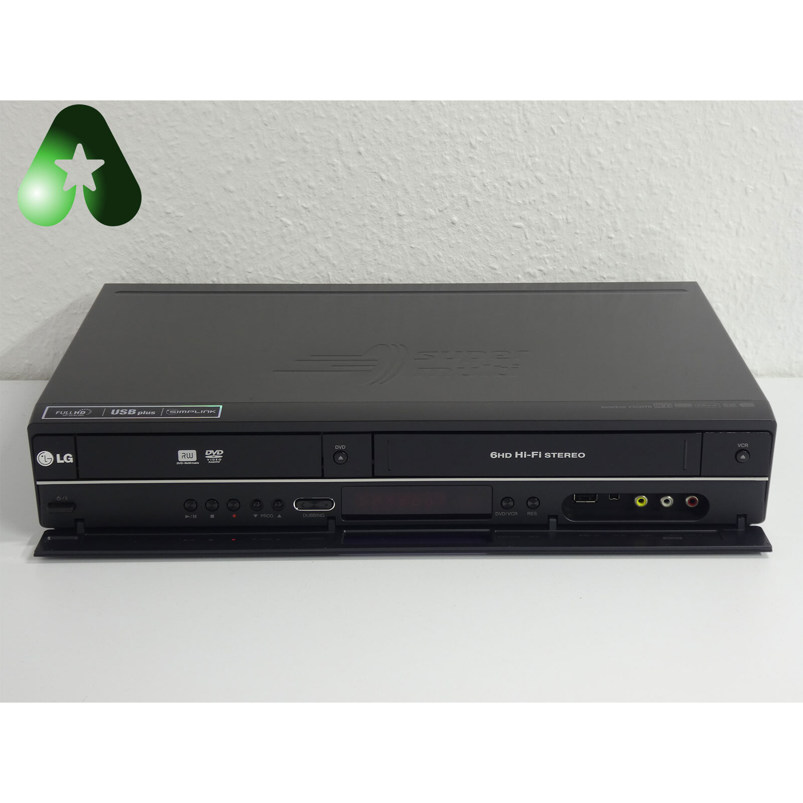 LG RC389H VHS+DVD Videorekorder 2in1 Kombi TOP Gerät Recorder HDMI 1 ...