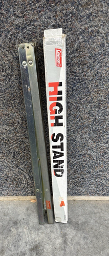 VINTAGE COLEMAN 591D499 FOLDING HIGH HI STAND ~ FOR CAMP STOVE & COOLER ...