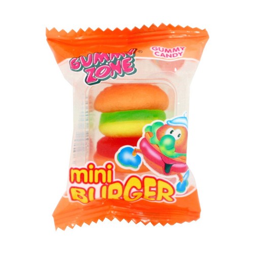 Mini Jelly Burgers Gums Pick n Mix RETRO SWEETS & CANDY 5, 10, 20, 30 ...