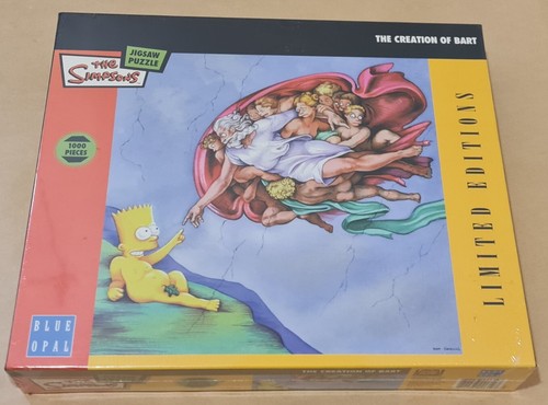 The Simpson’s Jigsaw Puzzle NEW The Creation Of Bart 1000 Pieces ...
