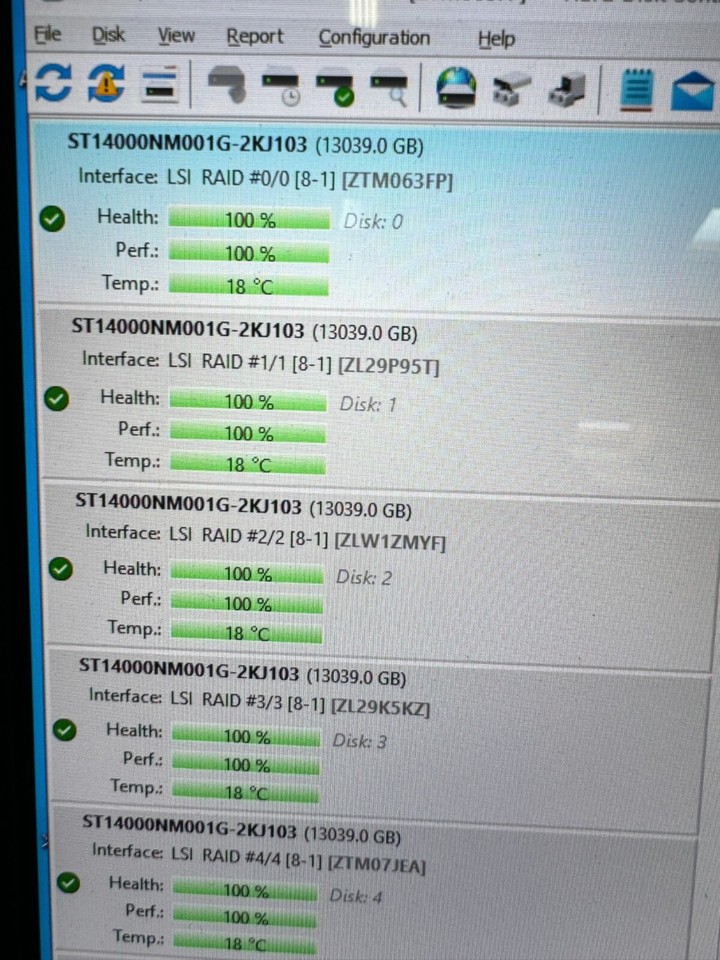 ST14000NM001G SEAGATE EXOS X16 2KJ103-003 14TB 7.2K 256MB 3.5 SATA ...