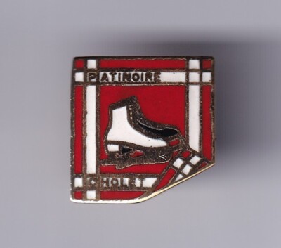 RARE PINS PIN'S .. SPORT HIVER PATINAGE ICE SKATING ARTISTIQUE CHOLET ...