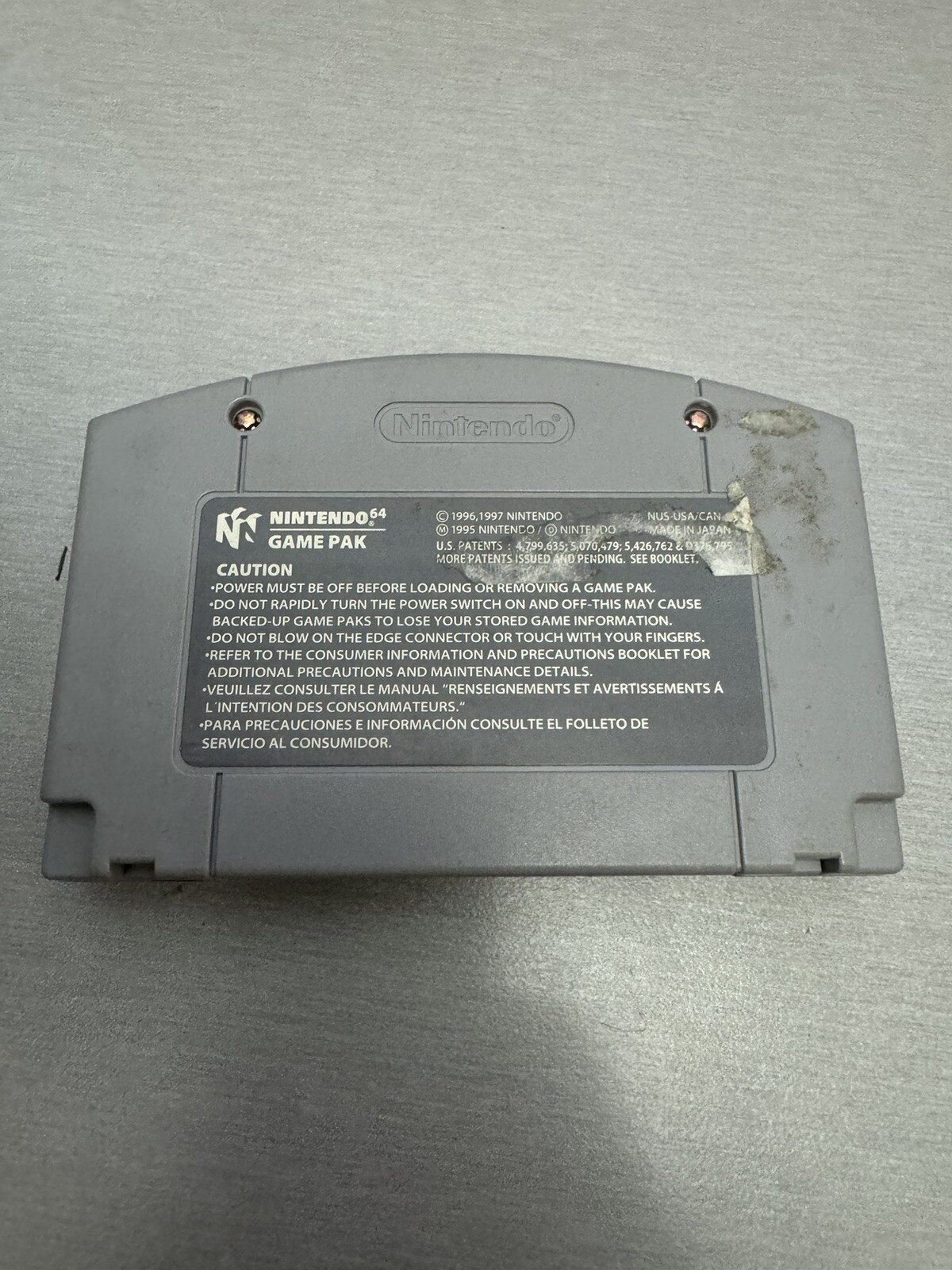 Paper Mario (Nintendo 64 N64, 2001) Authentic Tested 45496870782 | eBay