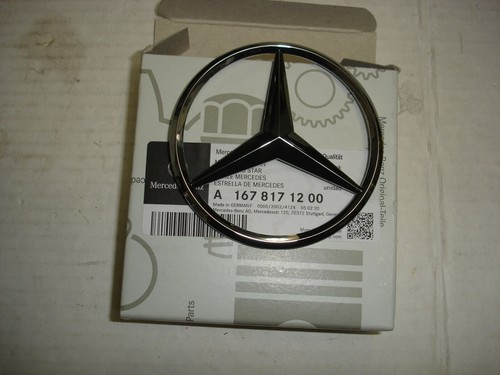 Mercedes Benz A 1678171200 Star Emblem (CHROME FINISH) | eBay