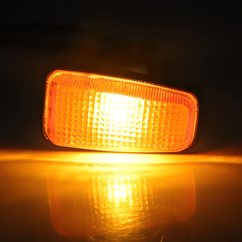 2x Front Side Marker Light Repeater Lamp 632567 For Peugeot 406 306 106 ...