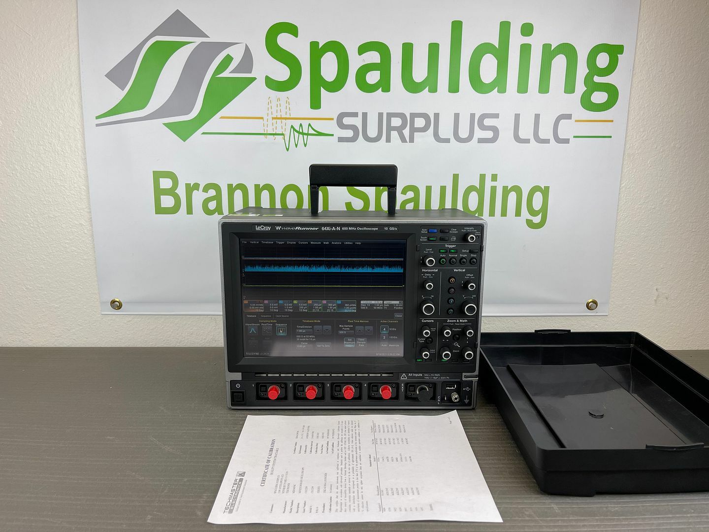 LeCroy WaveSurfer 64xi-a-n 600mhz 10gs/s 4ch Oscilloscope for Parts for ...